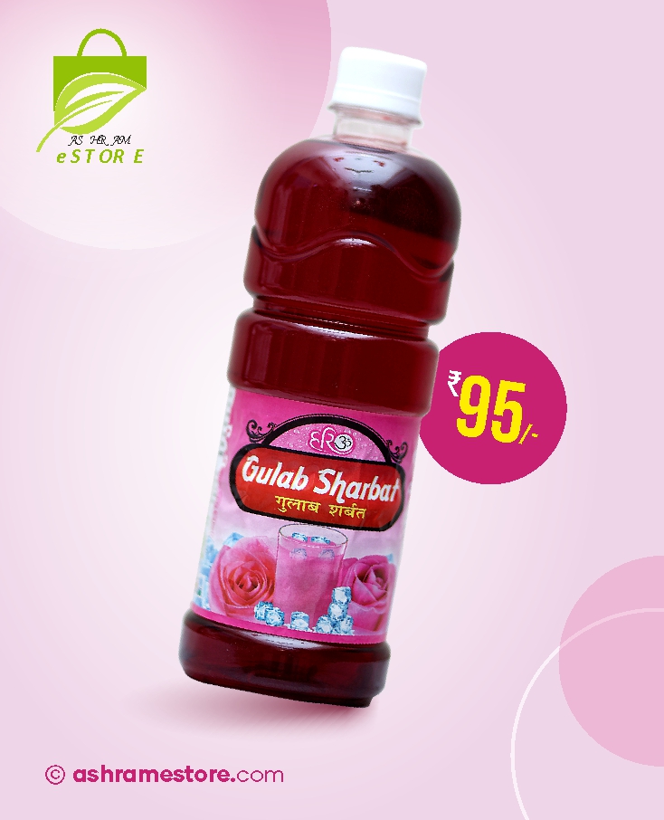 Buy 100% Pure Gulab Sharbat - Gulab Rose Drink [Benefits]